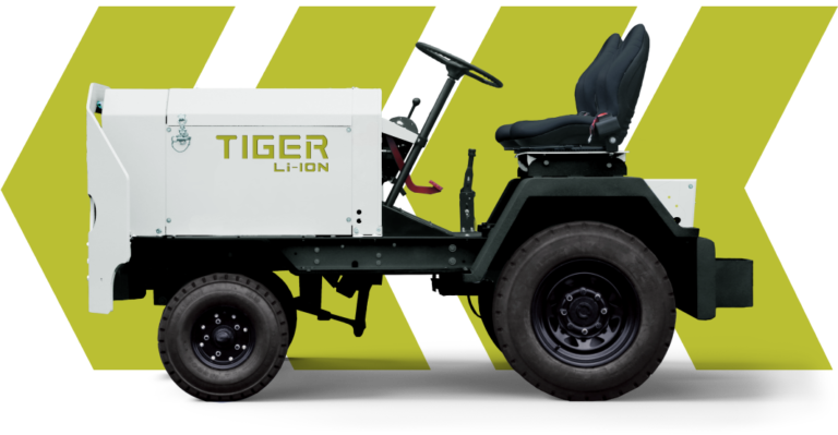 Electric Tow Tractors | Baggage Tugs | Tiger Li-Ion