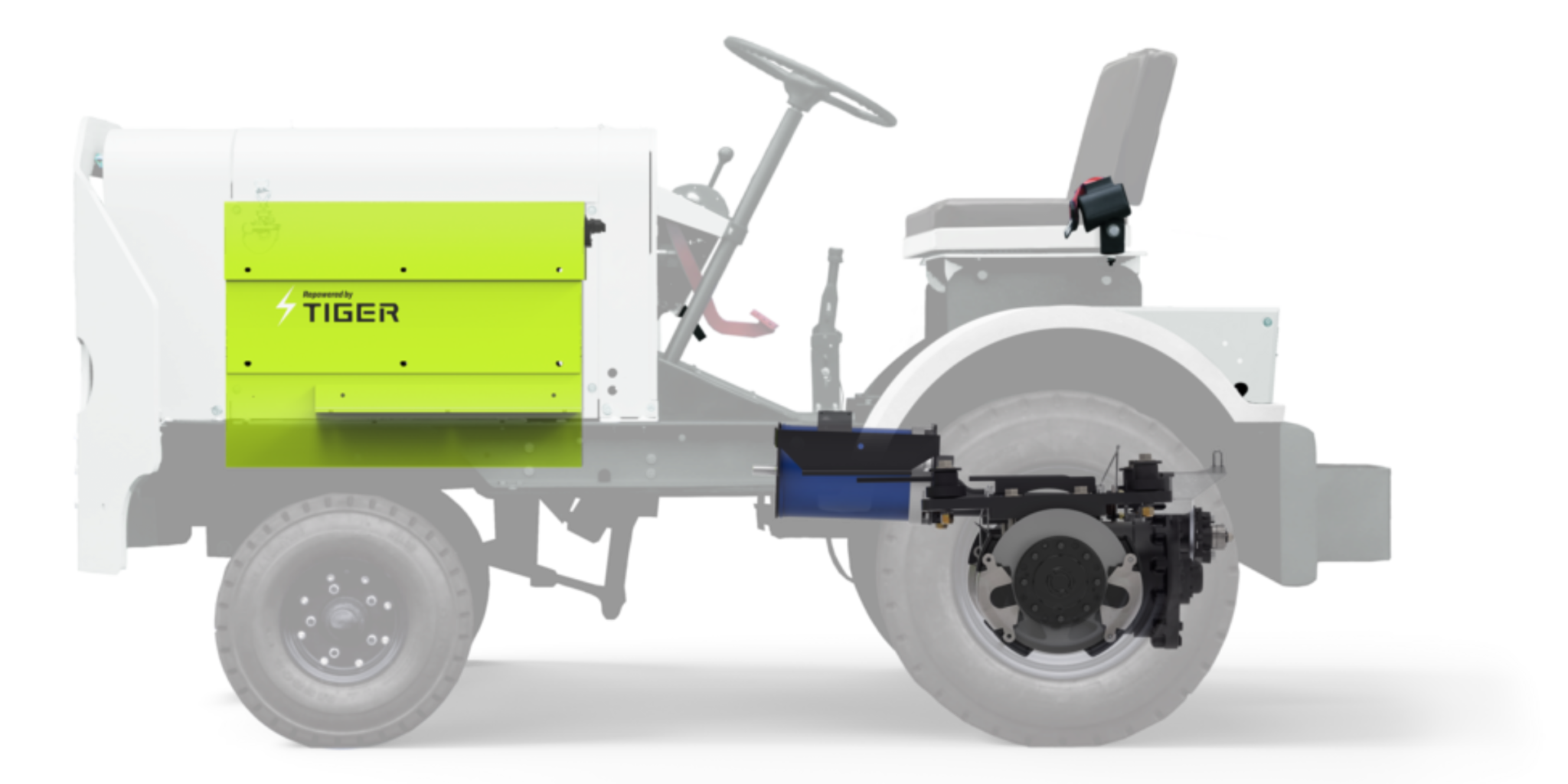 Tiger Repower | Li-Ion Tow Tractor Conversion Kit